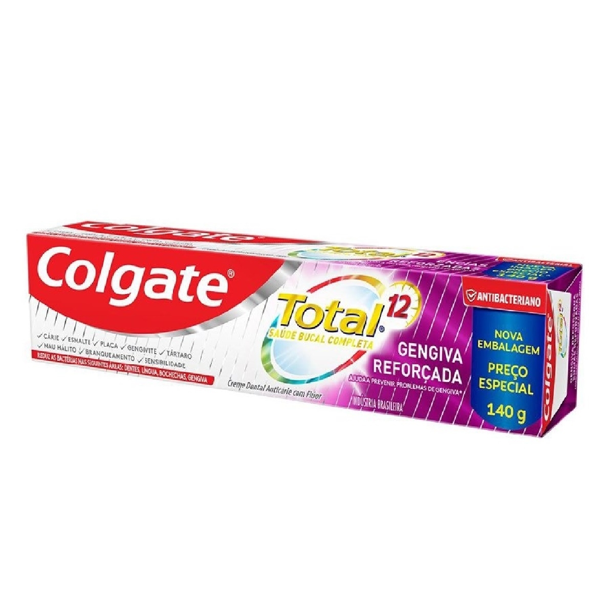 CR DENTAL COLGATE GENGIVA REFORÇADA 140G - CREME DENTAL COLGATE GENGIVA ...